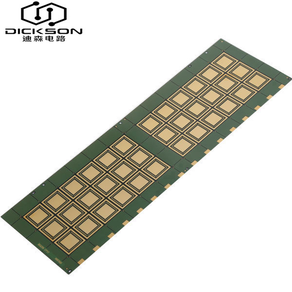 IC substrate PCB DOOSAN material 3 layer Soft gold for SIP IC package ...